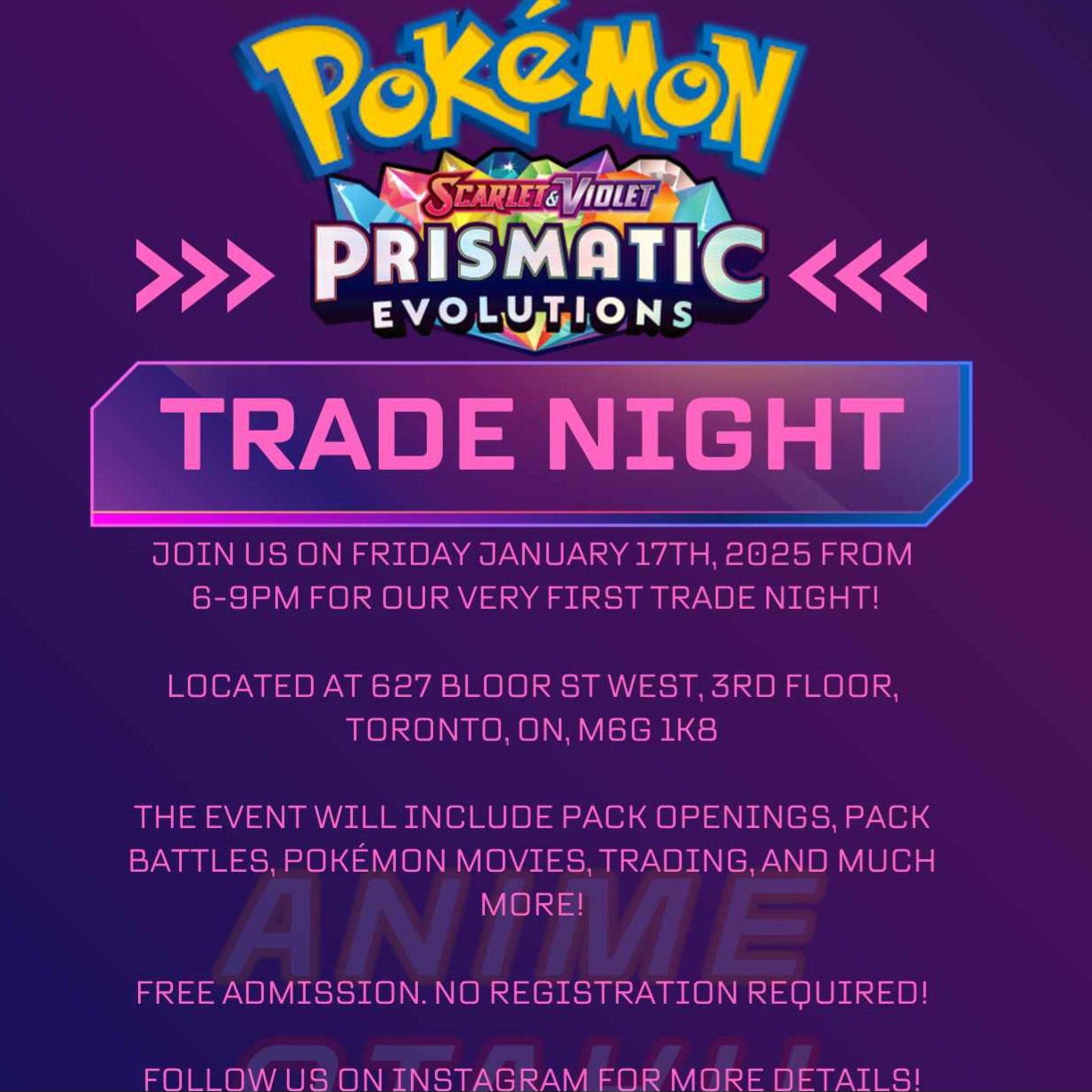 Trade Night Pokemon | Simpli