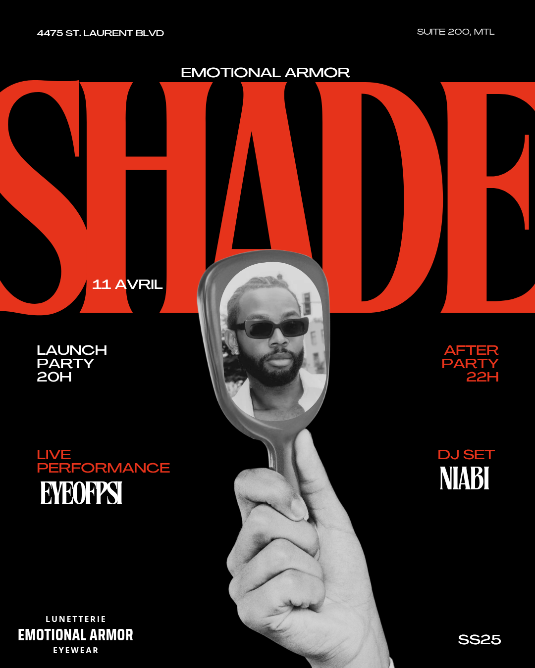 SHADE // Emotional Armor Launch + After Party | Simpli